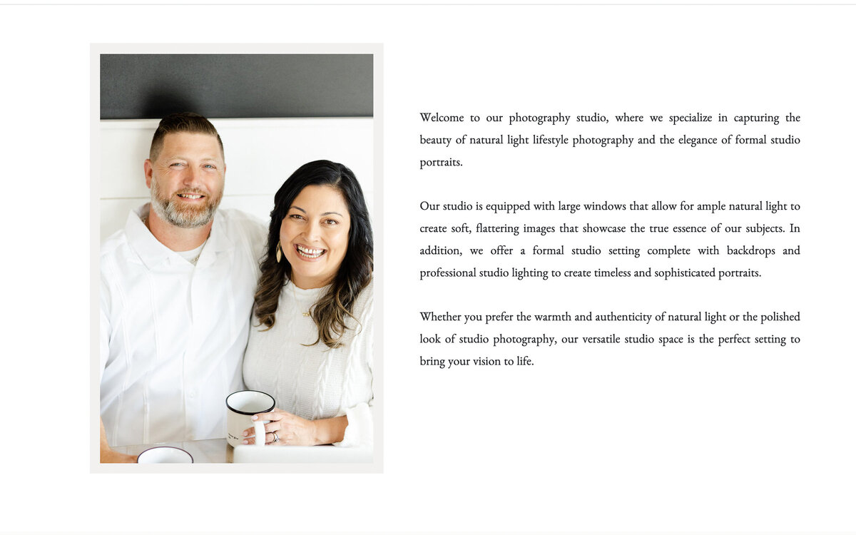 Studio Photographers Central Ohio - Transparency Photography
