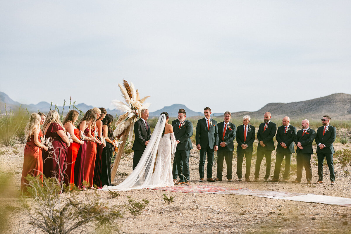 Terlingua, TX Wedding | Willow House Boho Wedding