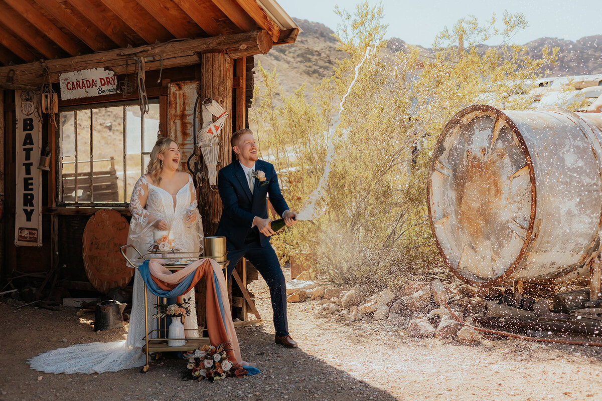 Elopement Las Vegas l Upscale Desert Weddings