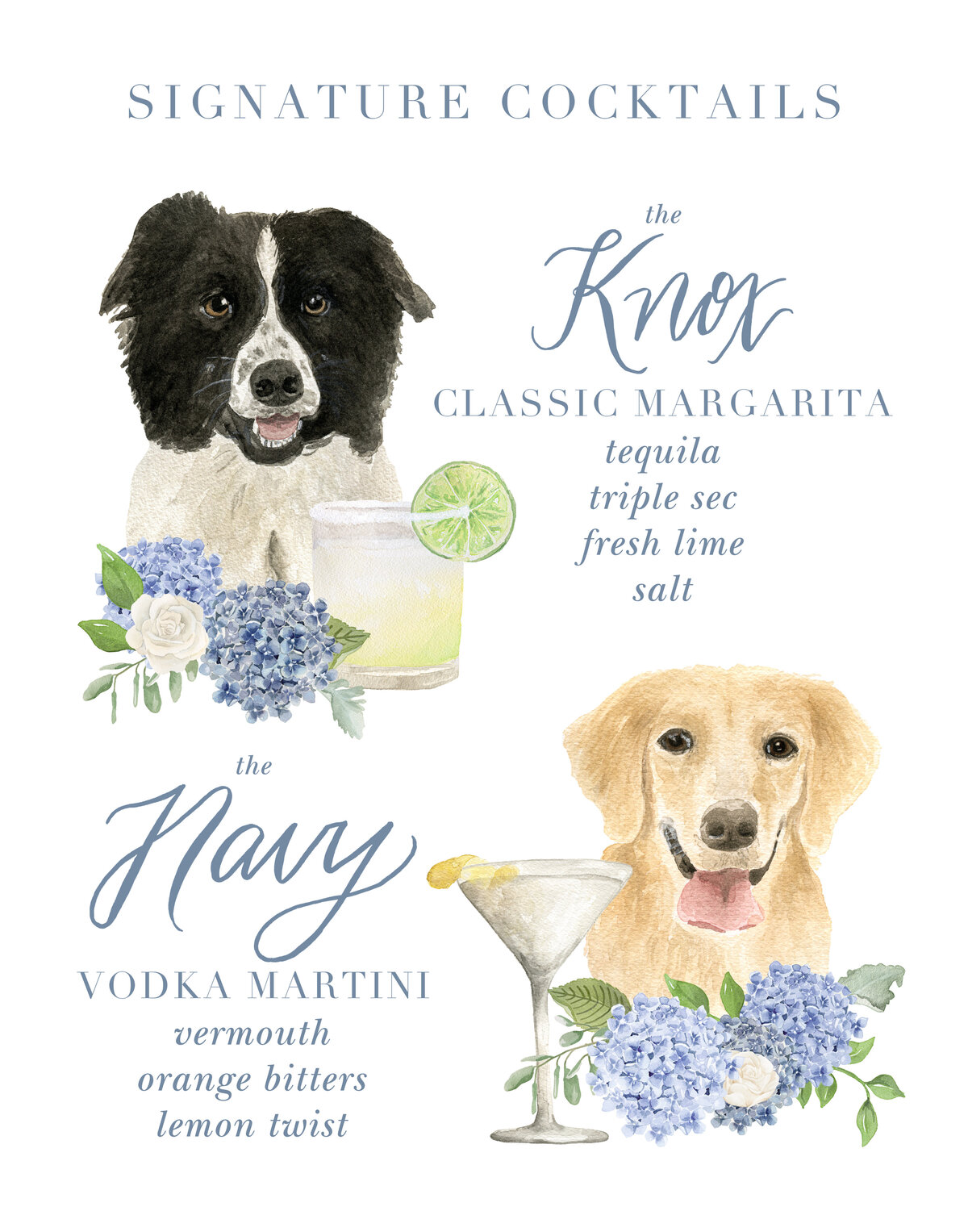 Cocktail Signs - The Welcoming District