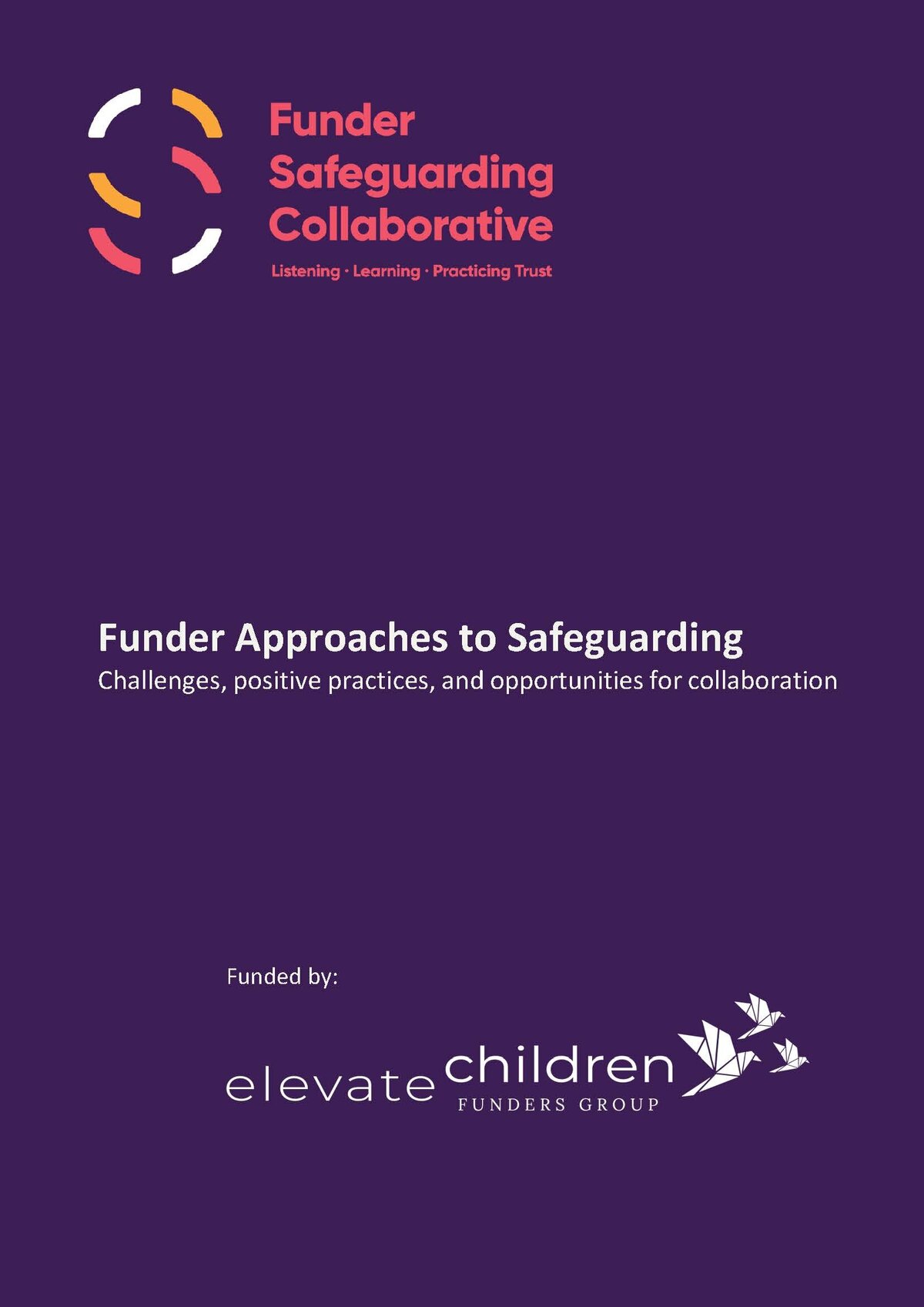 Funder Approaches to Safeguarding | Publications | ECFG