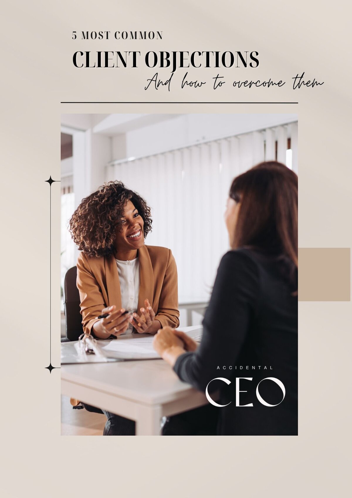 5 most common client objections