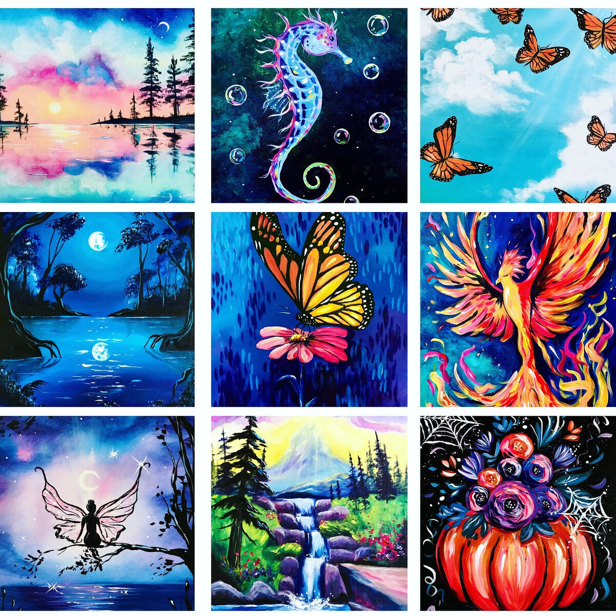 Painting of the Month Membership - Access over 70 tutorials!