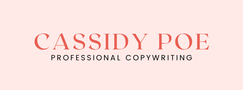Website Copywriting - Cassidy Poe Creative