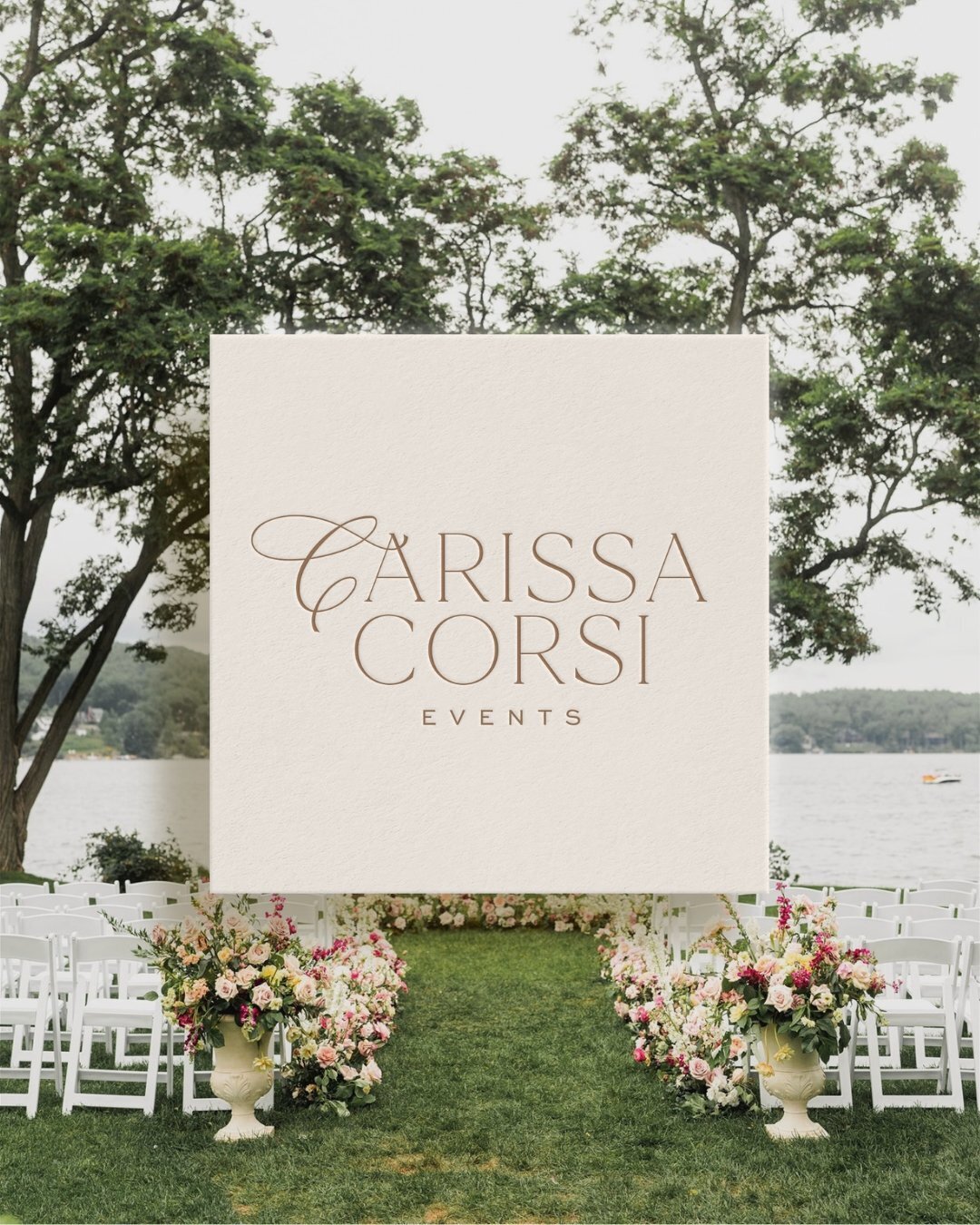 Custom Brand and Logo | Carissa Corsi Events | Alex Collier Design