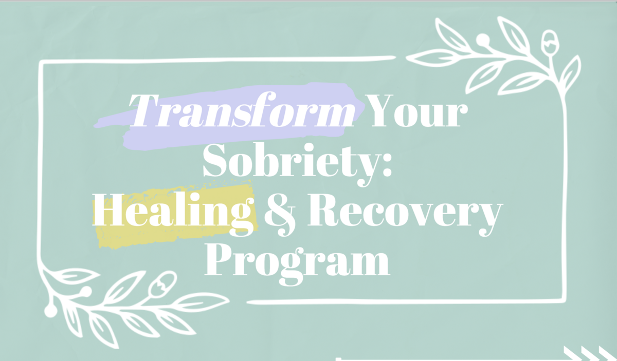 Do you need help getting sober, staying sober, and healing?