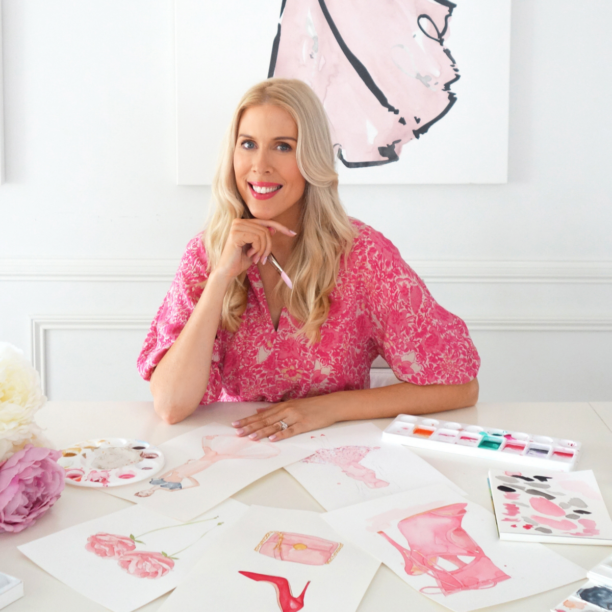 About | Kerrie Hess Artist & Fashion Illustrator