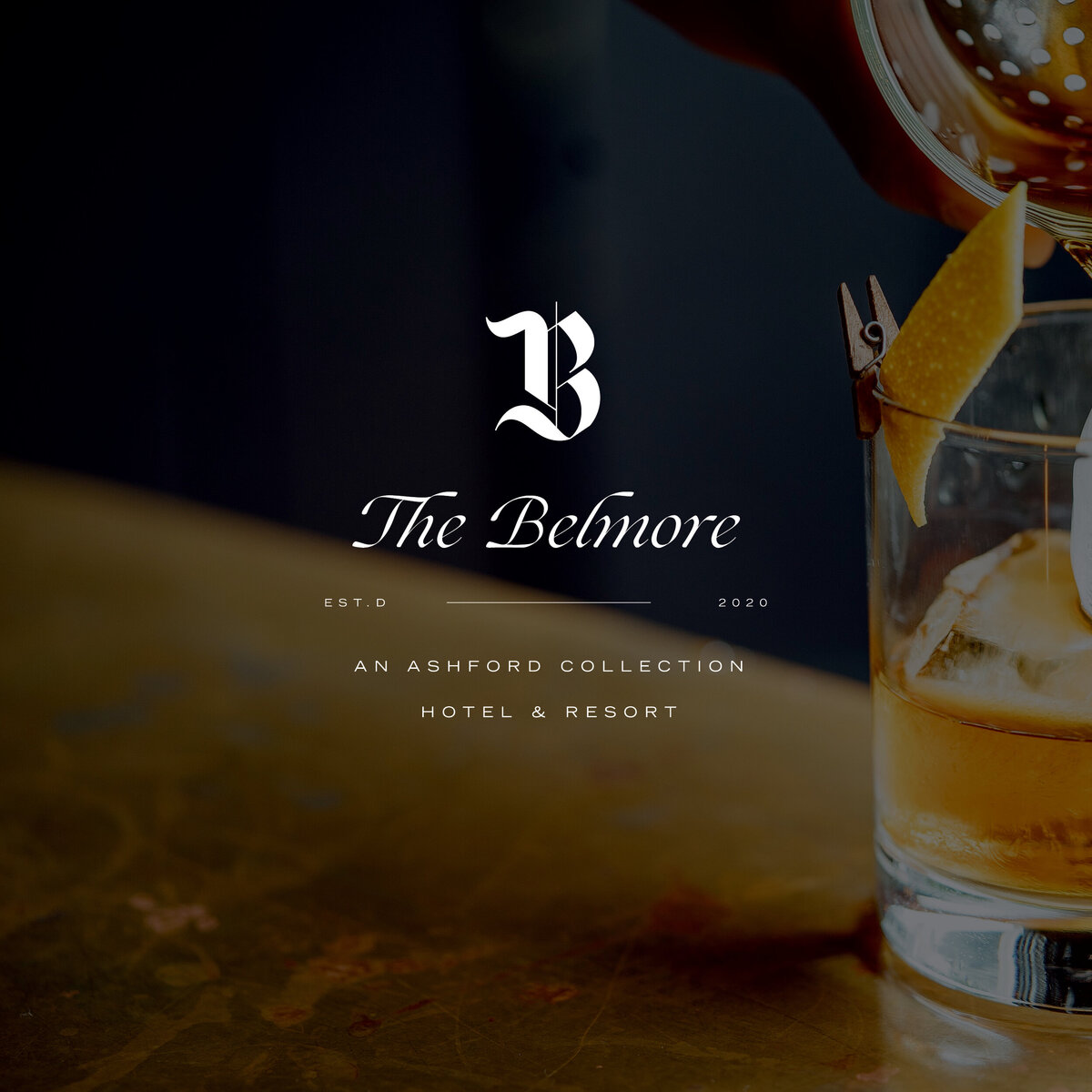 Portfolio // The Belmore Hotel: Hospitality Brand Design