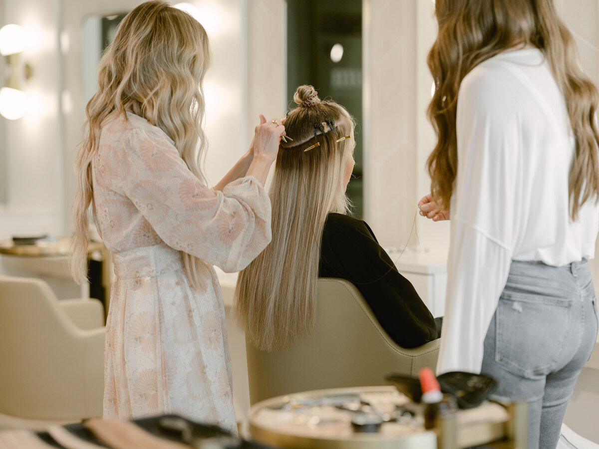 NBR Shadowing | One on One Hair Extensions Training