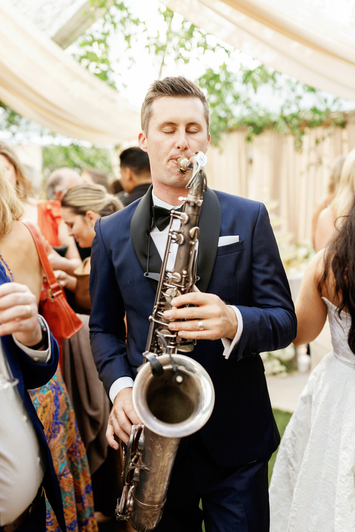 Saxophone + Piano + DJ/Emcee | Weddings & Events California