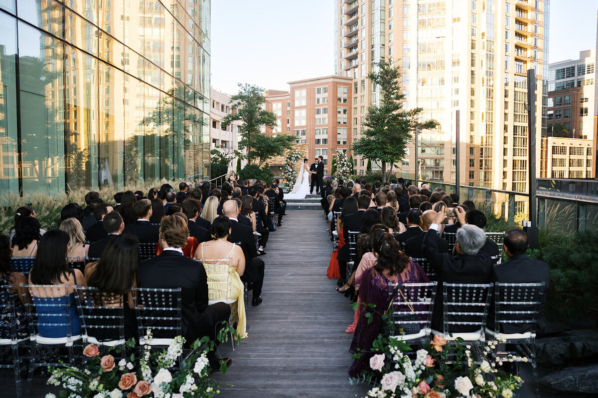 Rooftop Wedding at the Four Seasons Baltimore