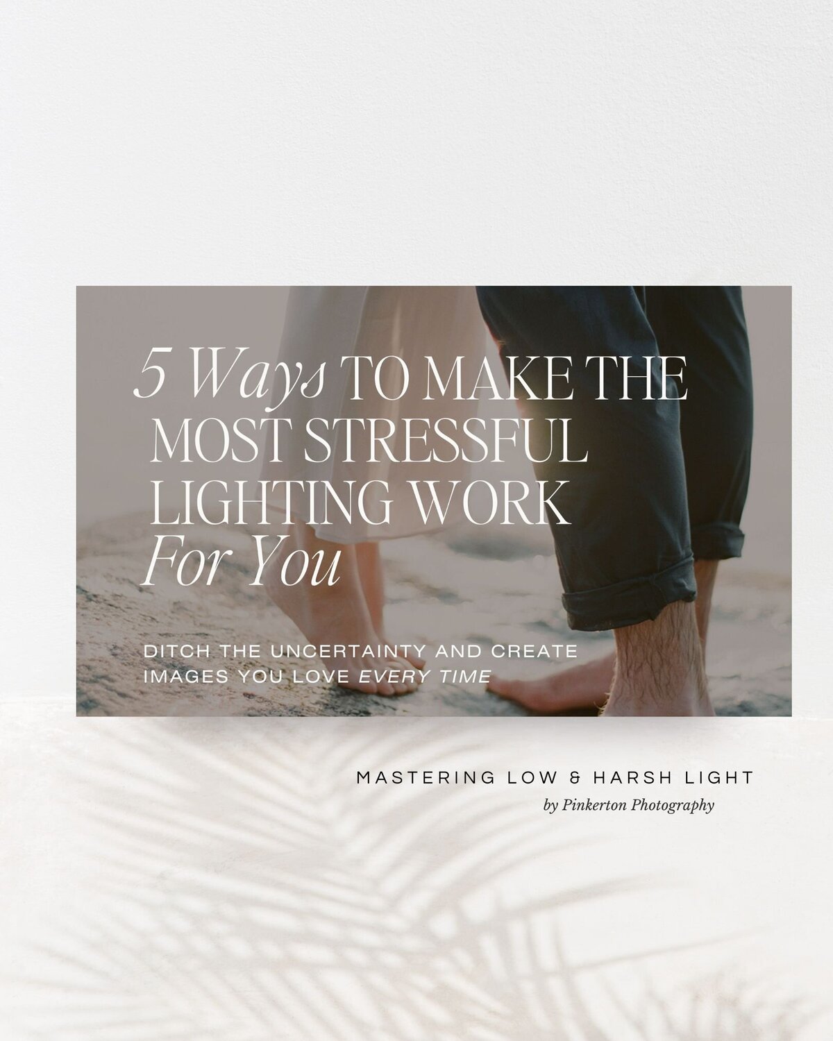 Free Class | Low Light Photography and Harsh Lighting for Beginner ...