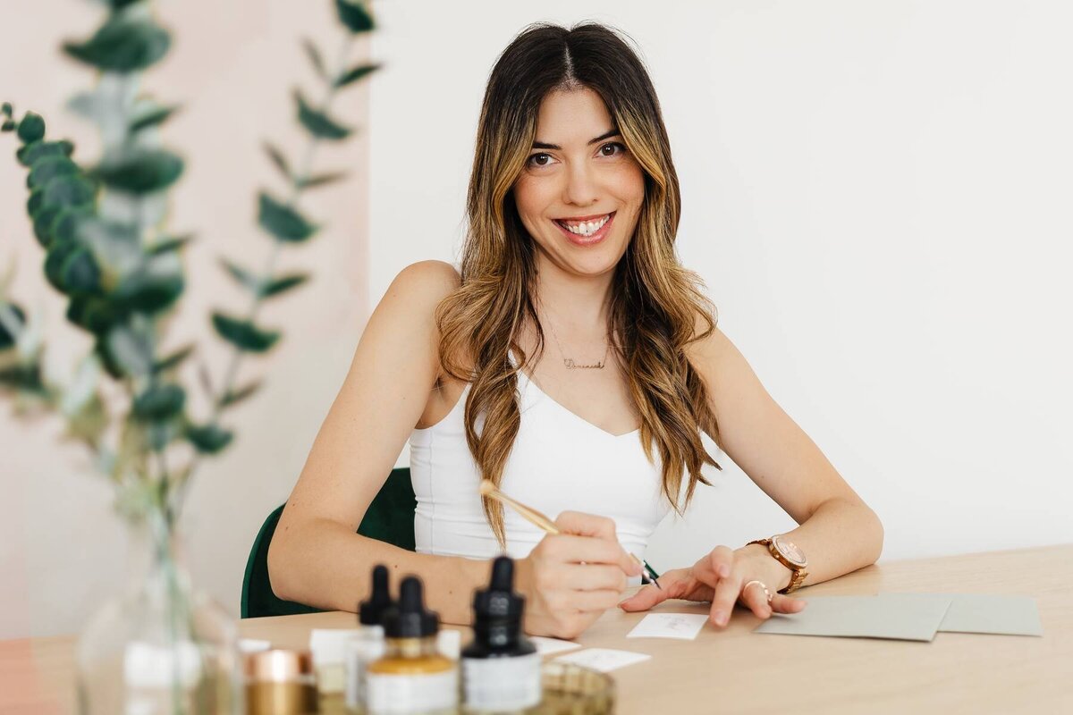 About the Calligrapher Dani - Inked Blank Page