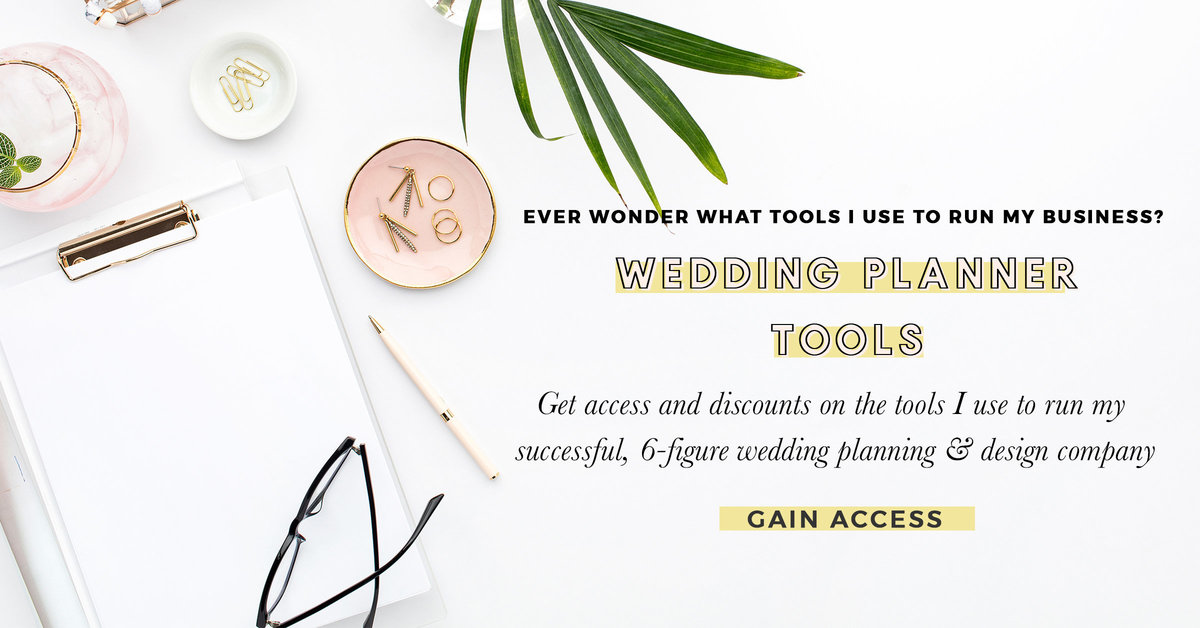 Top Tools for Wedding Planners