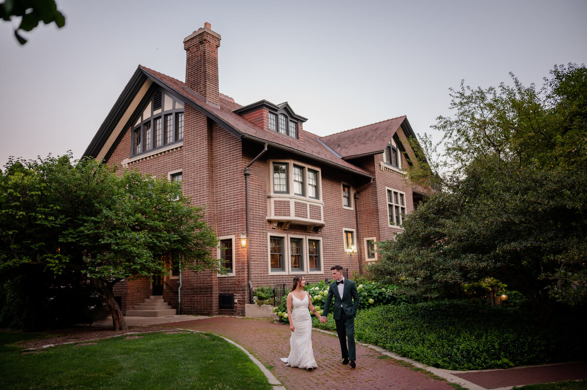 Cheney Mansion - Top Chicago Suburb Wedding Venue.