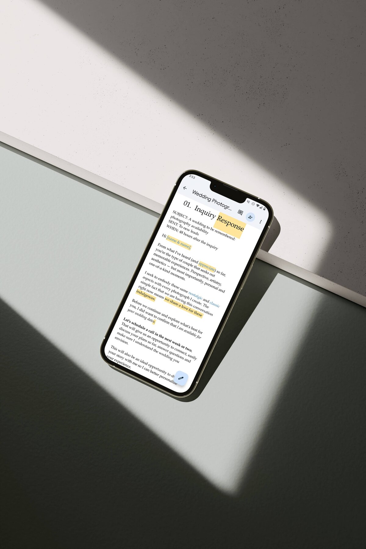 Email Templates for Wedding Photographers - Salted Pages