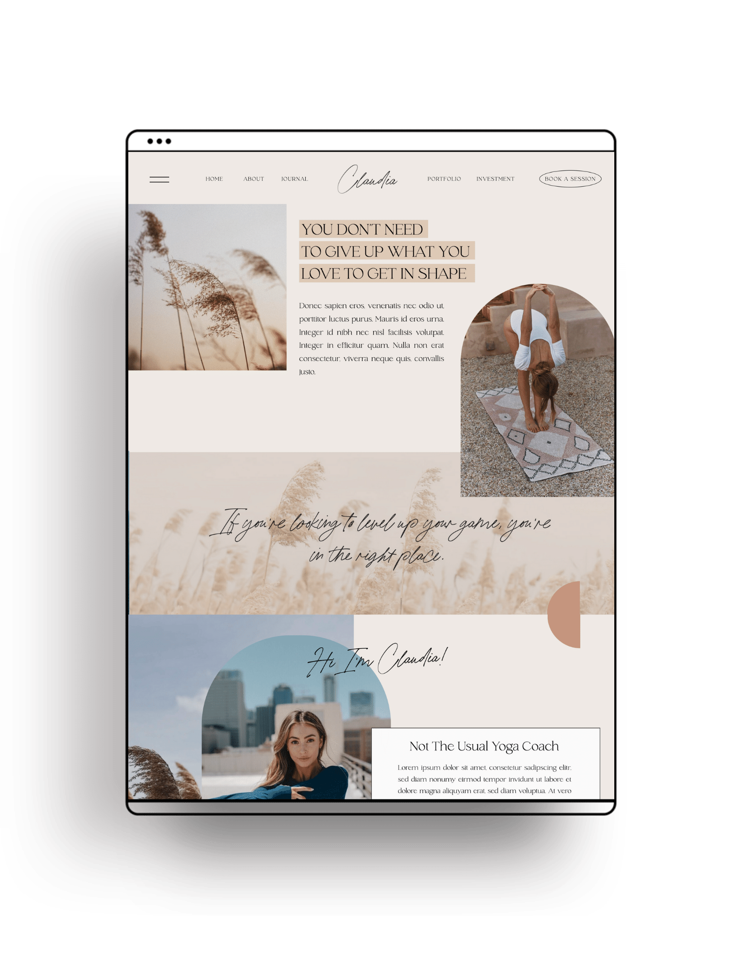 Studio Zash Website Design