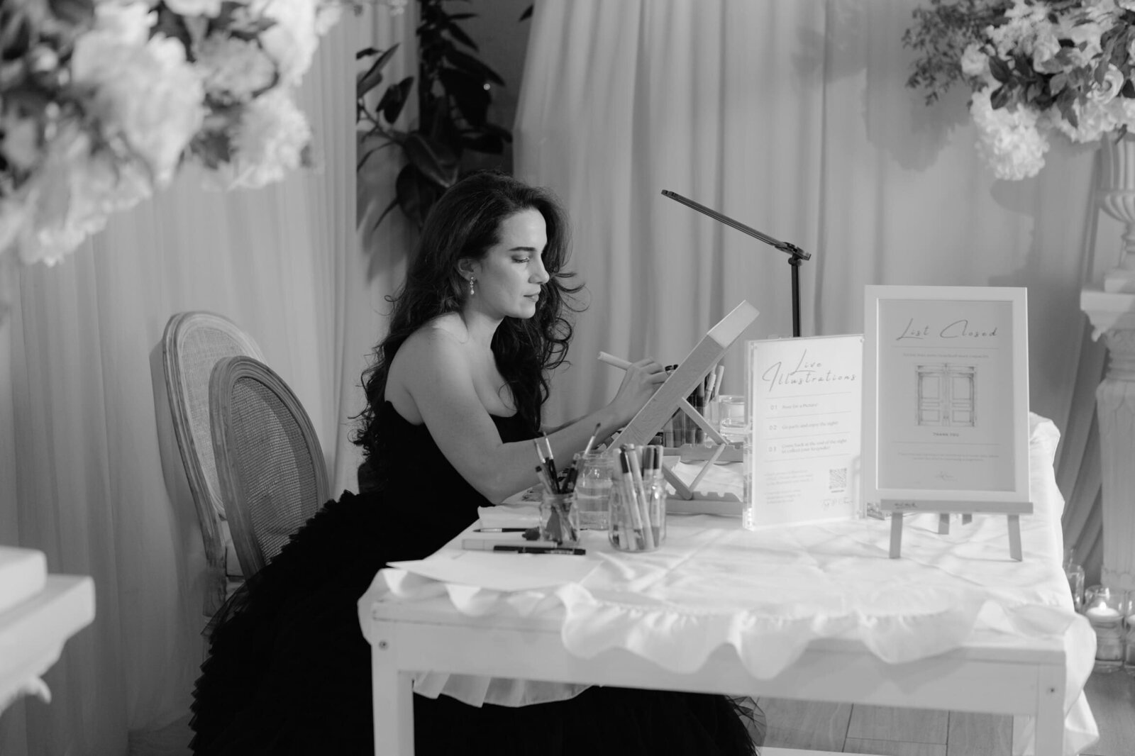 Live Wedding & Event Illustrator | Adore by Lissy