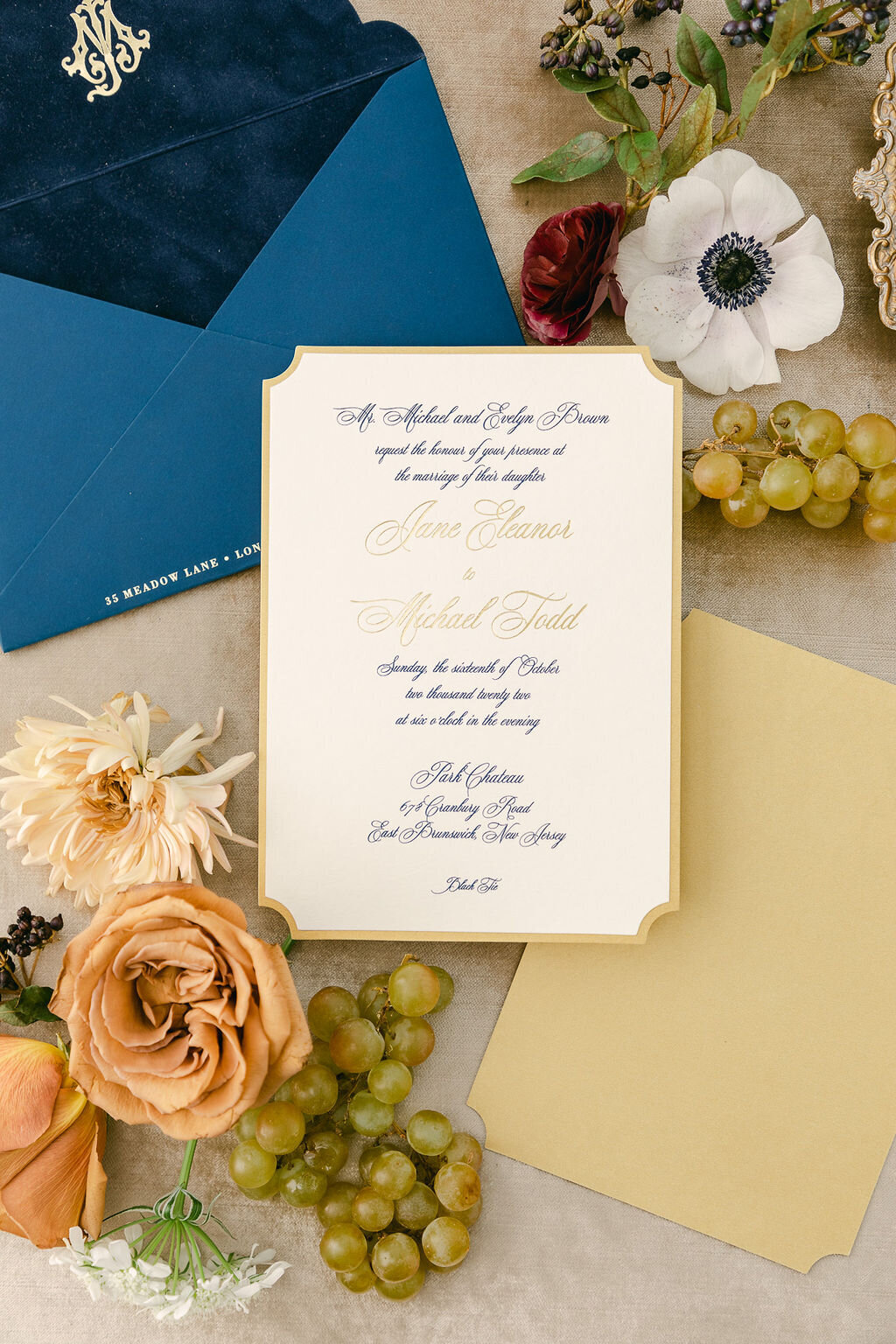 Elegant unique wedding invitations in Brooklyn New York and Boca Raton ...