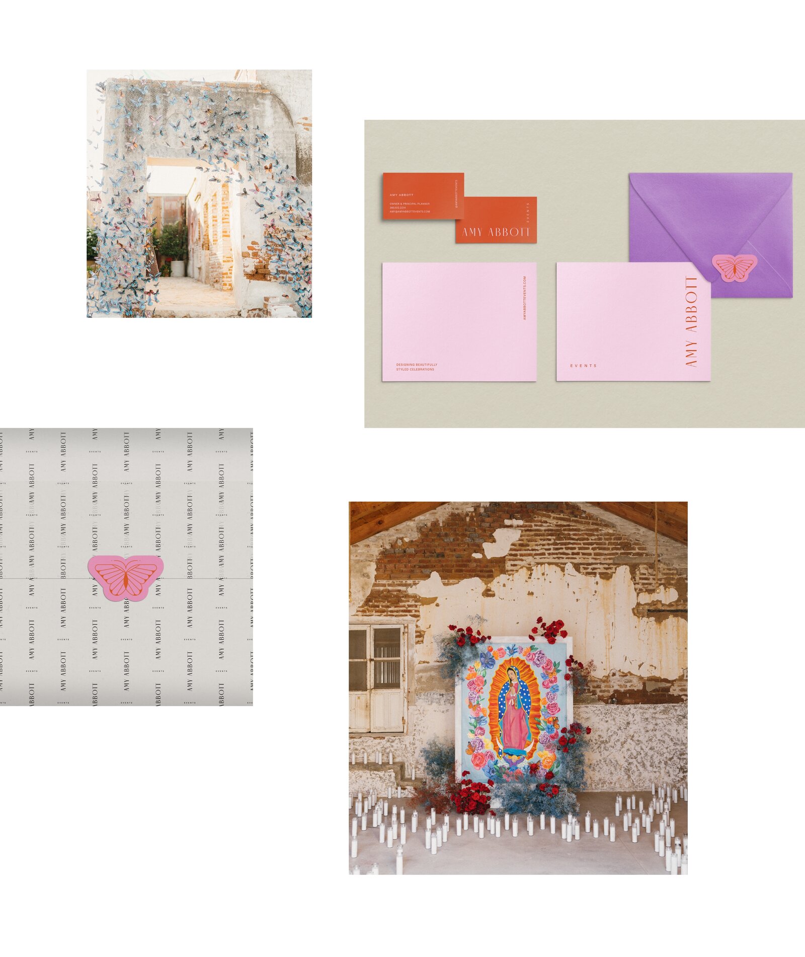 Amy Abbott Events | Branding & Website Design