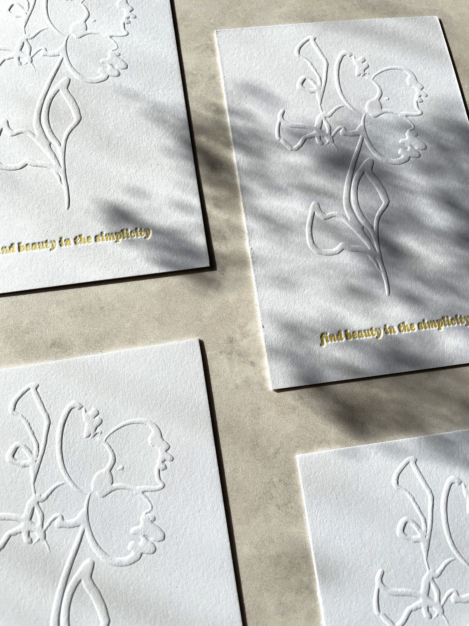 Letterpress Semi-Custom Stationery | Bodega Press