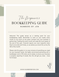 Numbers By Jen Bookkeeping