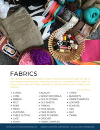 FREE Getting Started With Loose Parts Guide