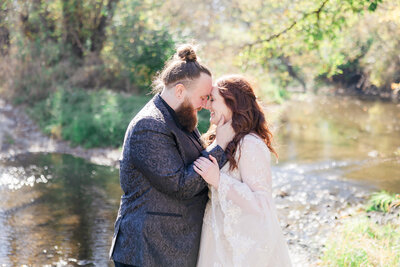 A Wilson's Ciderhouse Fall Halloween Wedding - Andrea & Mark