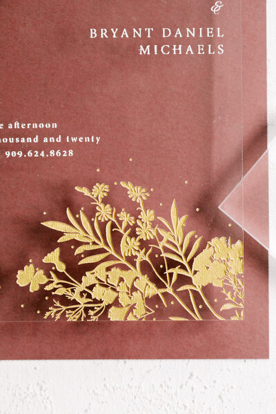 Custom Special Event Stationery | Velvet Fox Designs