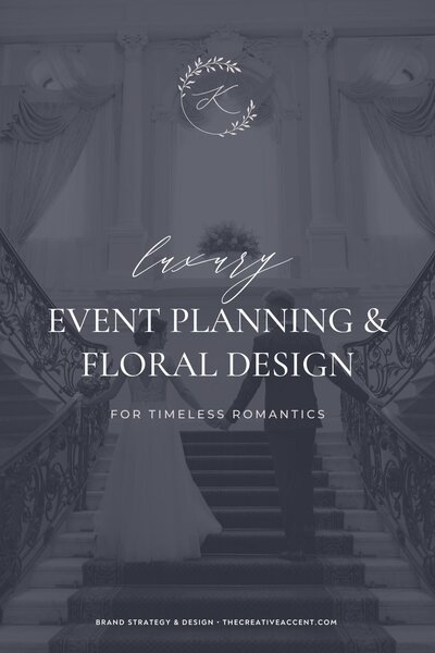 Luxury Branding & Showit Website Design for Wedding Planner