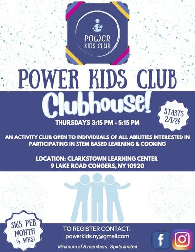 Power Kids Club: Inclusive Class Offerings Clarkstown NY