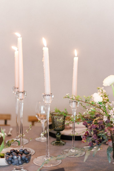 Moody Candlelight Dinner