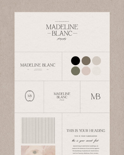 Madeline Showit Website Template - Intentionally Designed