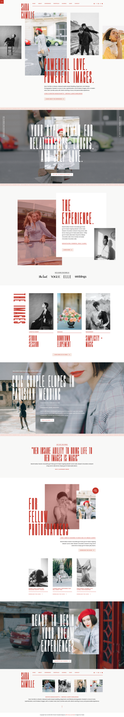 Showit Templates, Showit Website Templates, Showit Website Themes ...