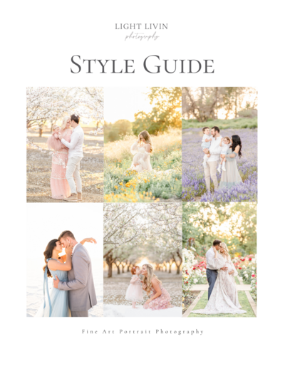 Photography Educator | Light Livin Photography |Style Guide