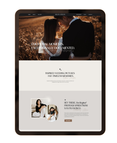 Digital&Chic, Custom website design and templates