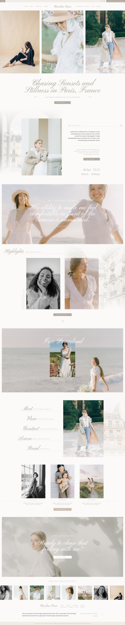 Showit Templates, Showit Website Templates, Showit Website Themes ...