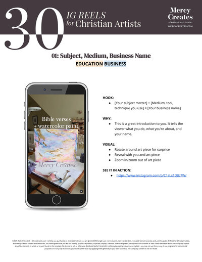 FREE Download: 30 IG Reels for Christian Artists