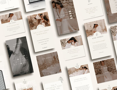 Instagram bundle Wabi Sabi | Wonderlik Webdesign