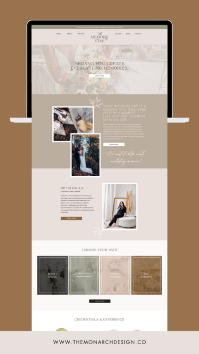 Home | Monarch Design Co. Branding & Web Design