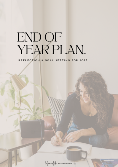 End of Year Reflection & Goal Setting Guide