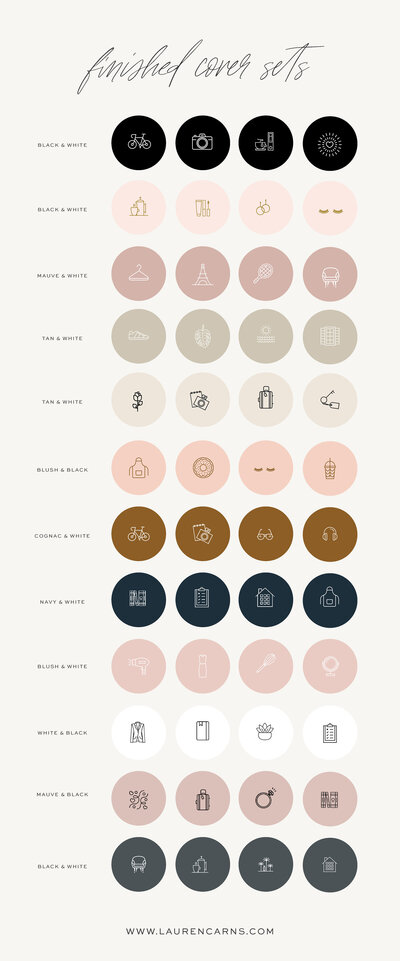 Instagram Highlight Cover Icons Pack