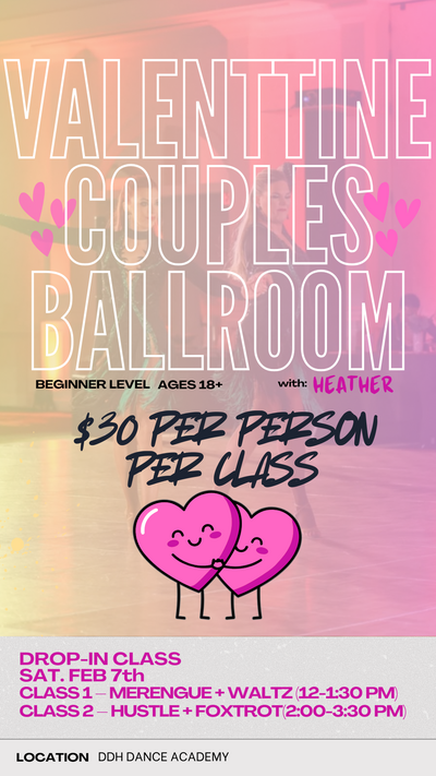 Wausau DDH Drop-In Dance Classes | Hip Hop, Ballroom, K-Pop