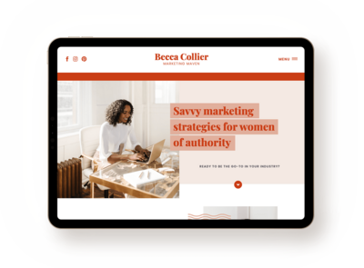 One Week Website | Showit Website Template Customization