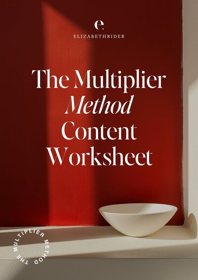 The Multiplier Method™ with Elizabeth Rider