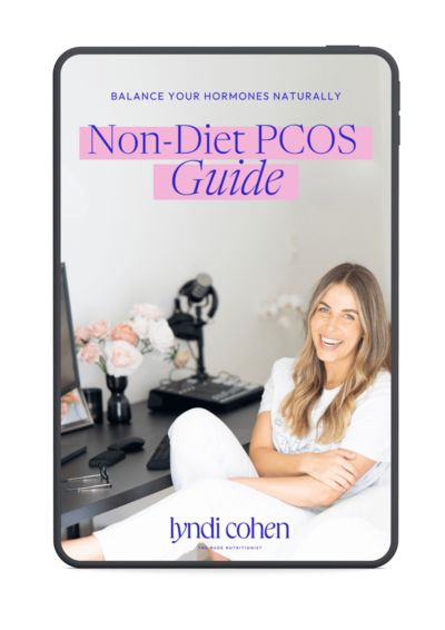 No-Diet PCOS Guide | Lyndi Cohen | The Nude Nutritionist