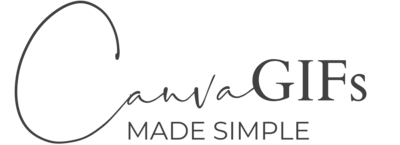 Canva GIFs Made Simple