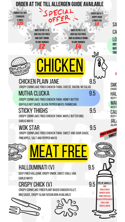 Smashed Burger Restaurant Lichfield | The Patty Freaks