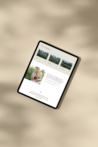 Showit Web Design for Creatives | Portfolio | Salty Studio