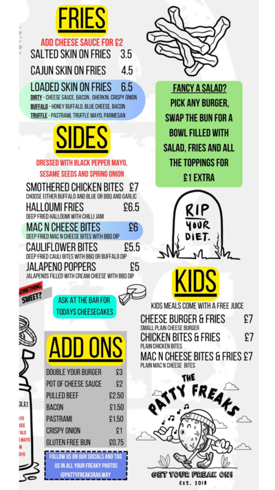 Smashed Burger Restaurant Lichfield | The Patty Freaks